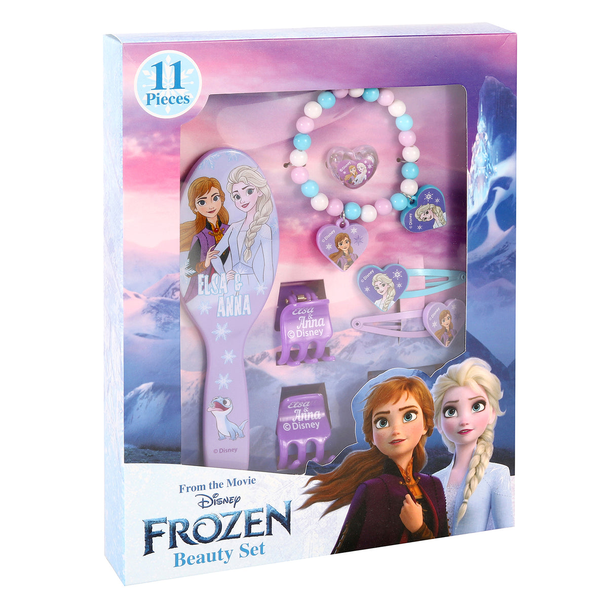 Disney Frozen 11 Piece Hair & Beauty Accessories Set – Character Stop