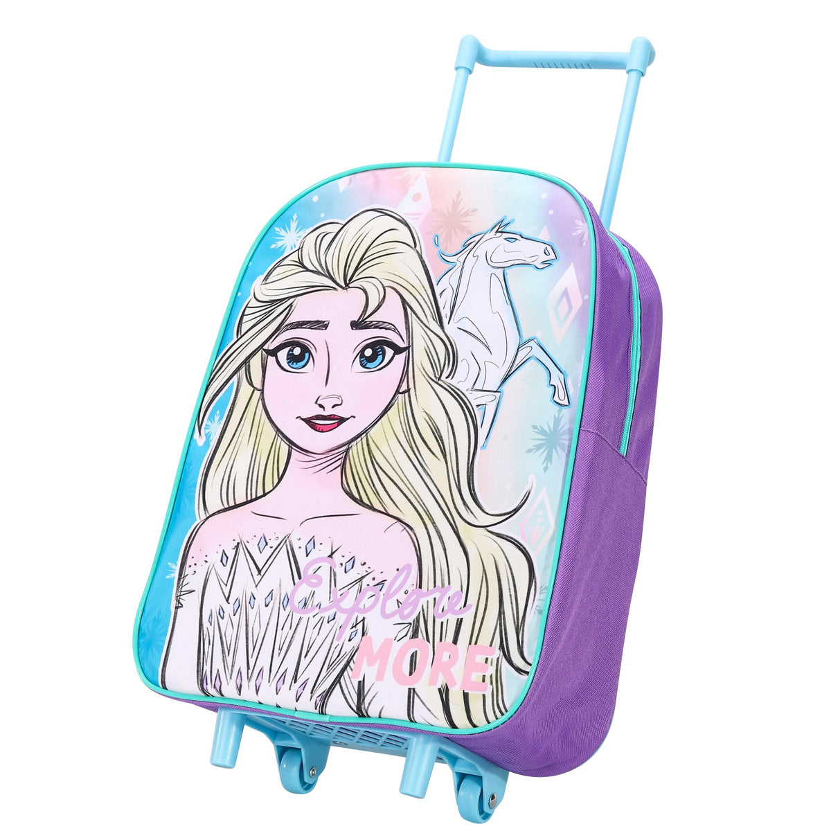 Disney Frozen Elsa Kids Travel Trolley Bag – Character Stop