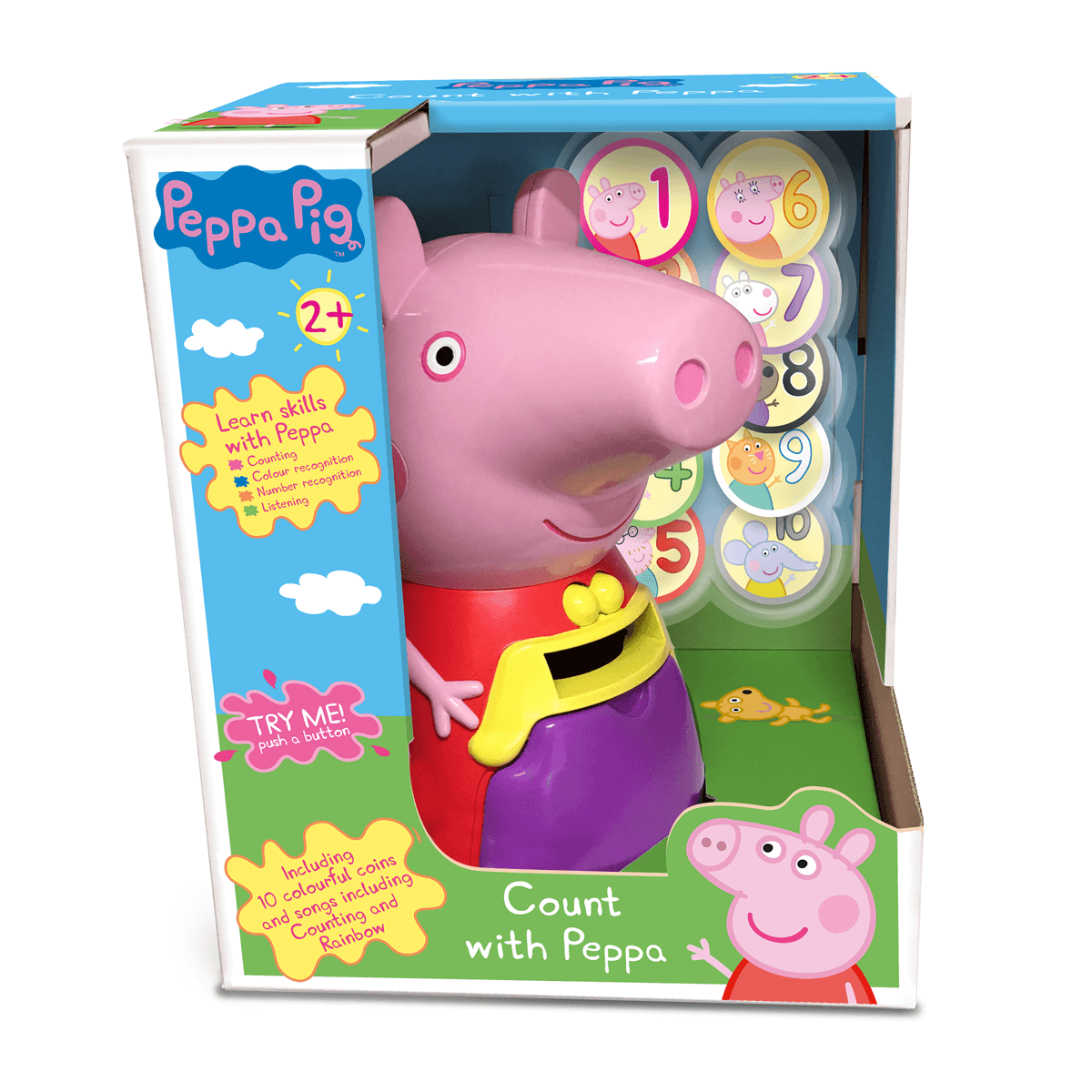 Peppa Pig - Count With Peppa Interactive Learning Toy – Character Stop
